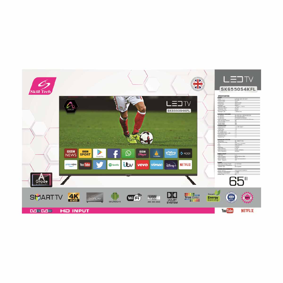 Best Smart TV 4K Ultra HD, Fast Streaming & Advanced Features