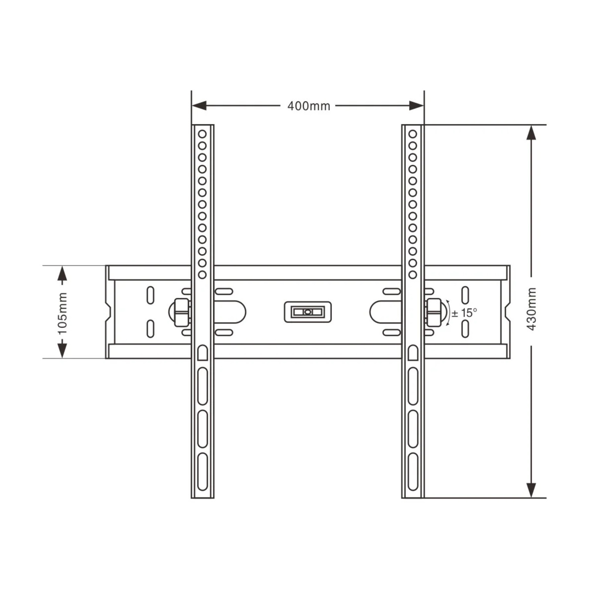 Low Cost Tilting TV Wall Mount